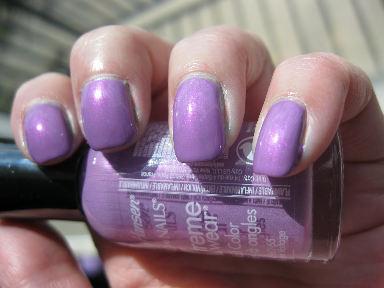 The Lacquer Tracker: Dollish Polish Heart of Glass (over Sally Hansen ...