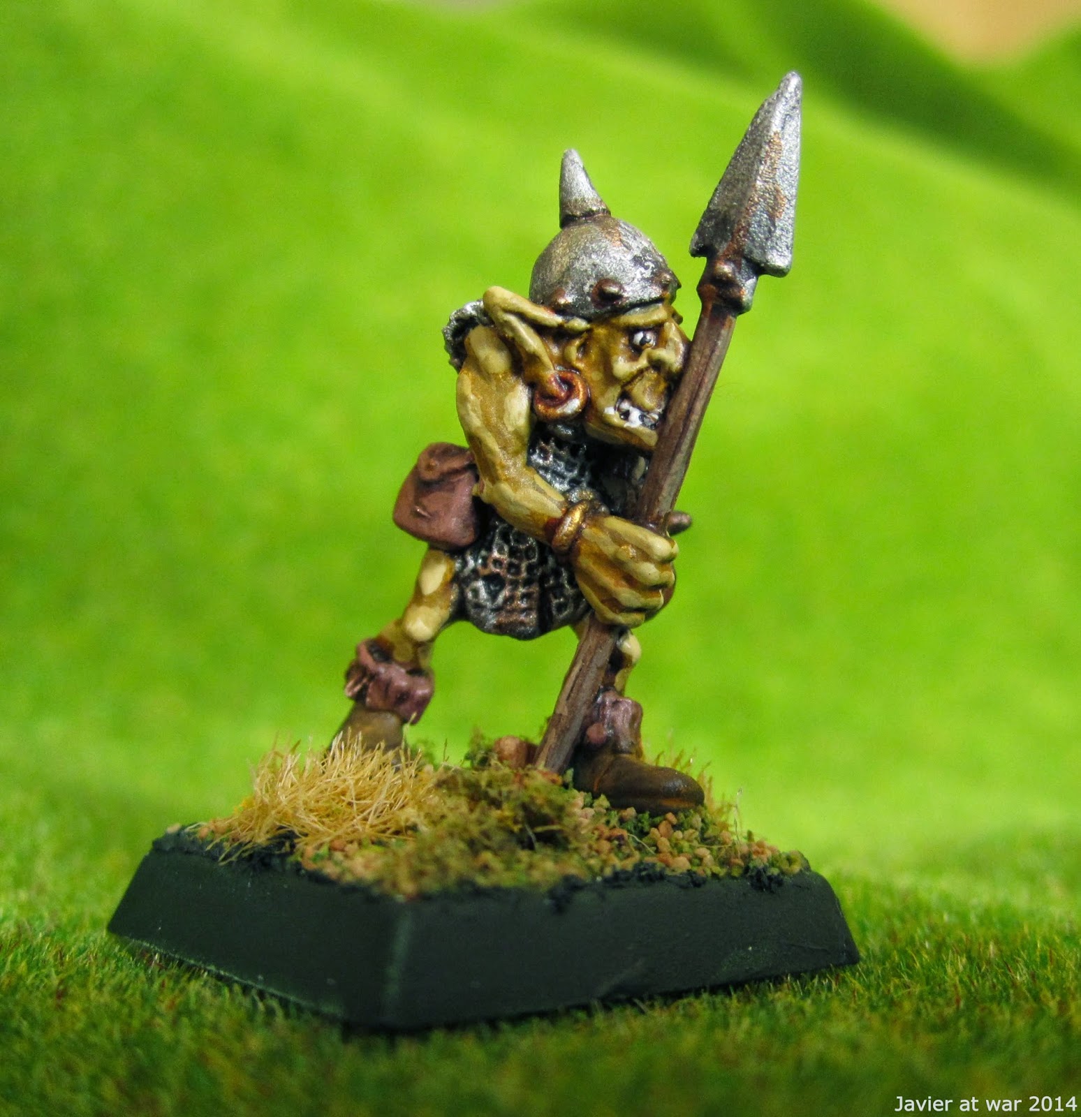 Javier at war: Testing Goblin skin tone