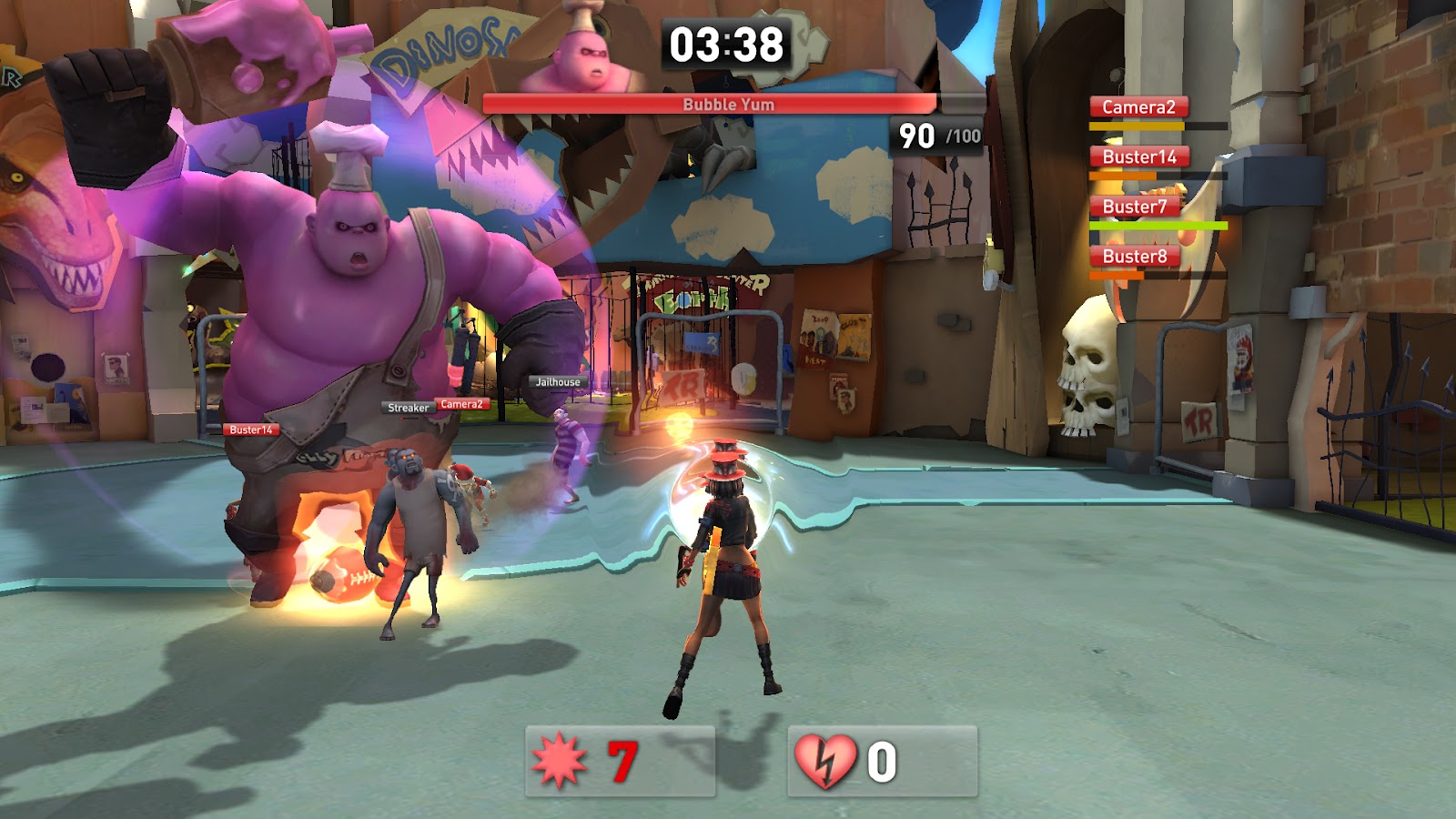 Brawl Busters online multiplayer action game screenshots and videos for PC
