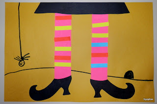 Tippytoe Crafts: Witch Legs Craft