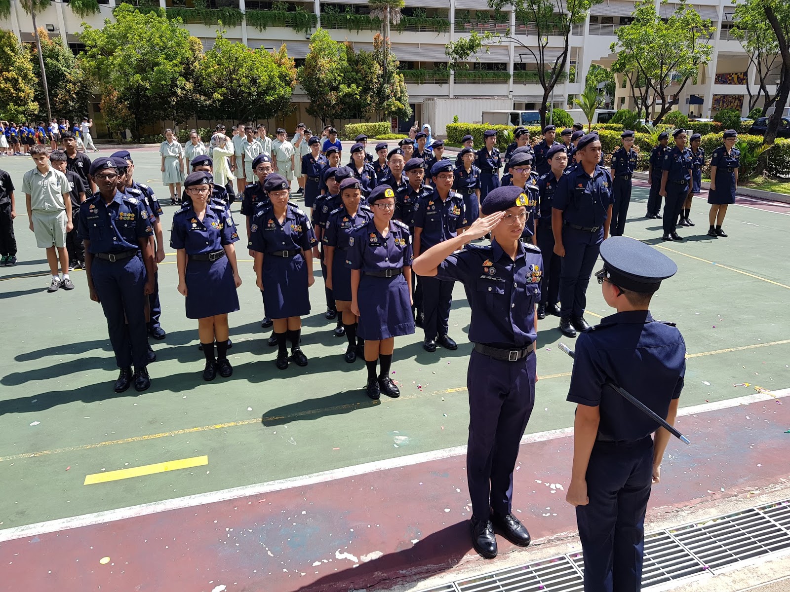 YTSS National Police Cadet Corps: 32nd Batch! Duty! Honour! YTNP!