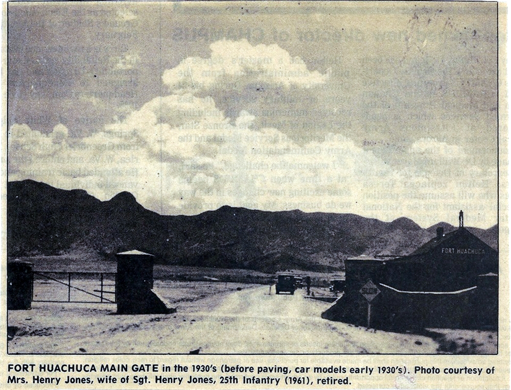 Sierra Vista, AZ History: 1930s.....