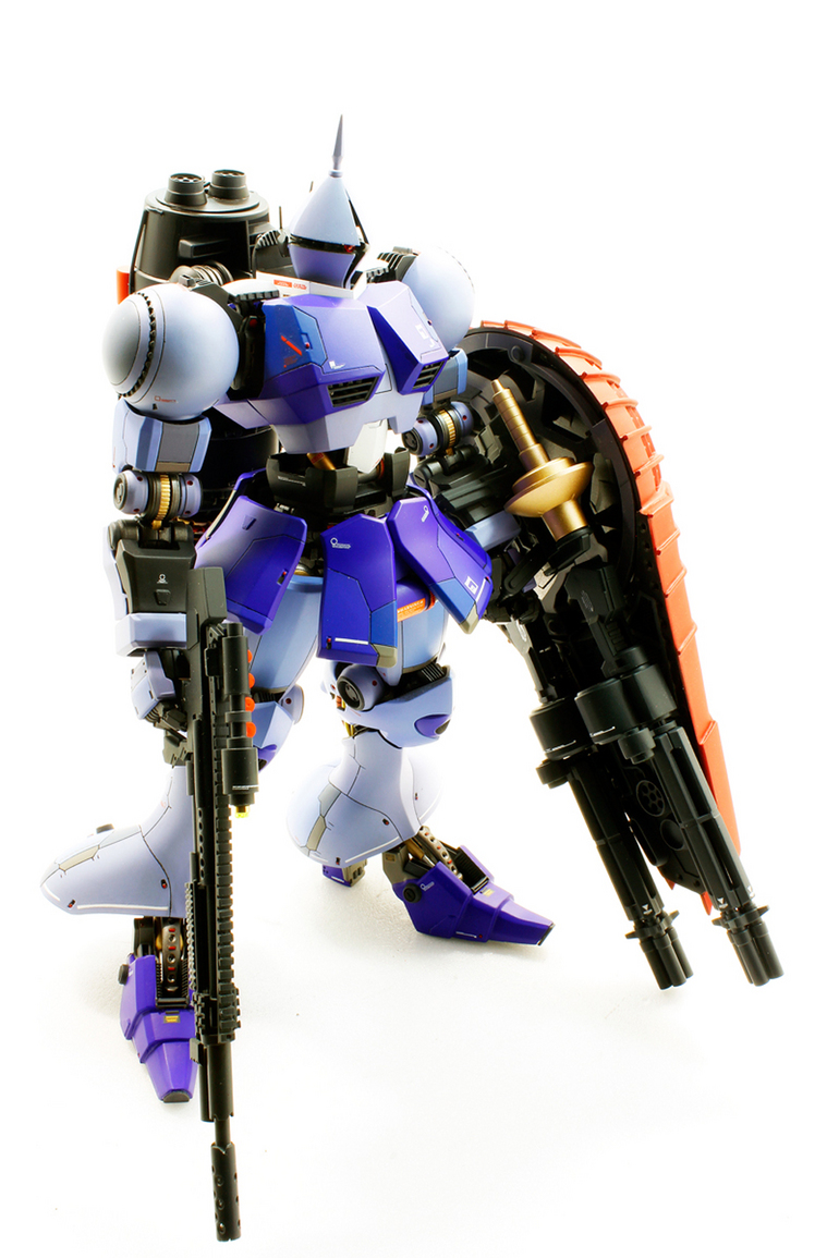 Custom Build: MG 1/100 YMS-15 Gyan "Gundam Frame"