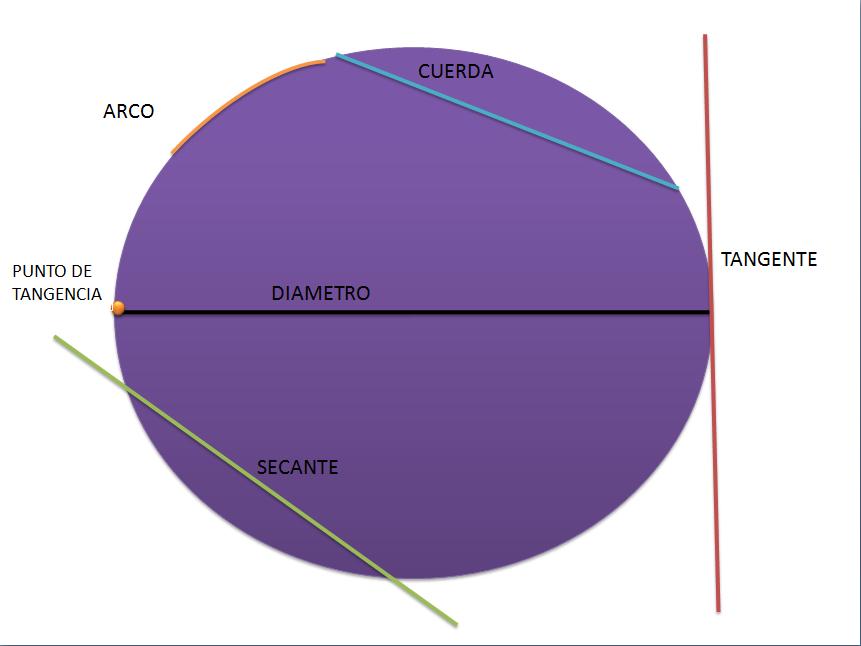 TELESECUNDARIA FRANCISCO I MADERO: LINEAS EN EL CIRCULO