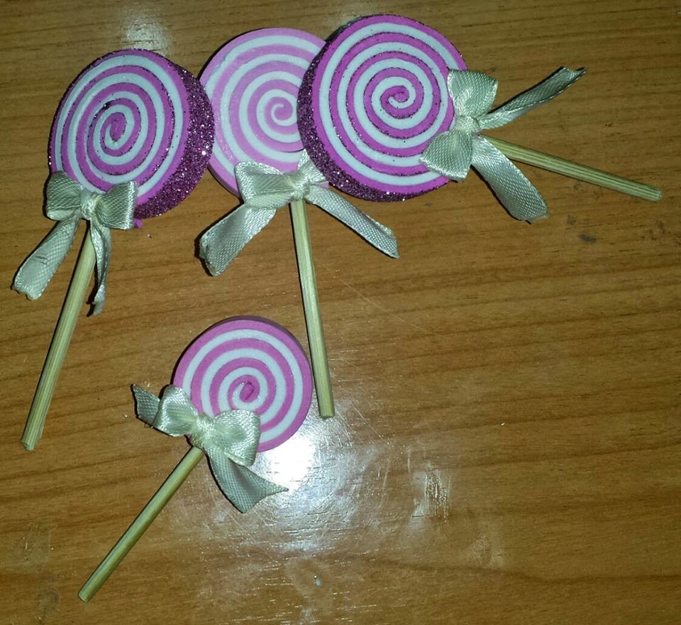 Érase una vez una manualidad: Piruletas