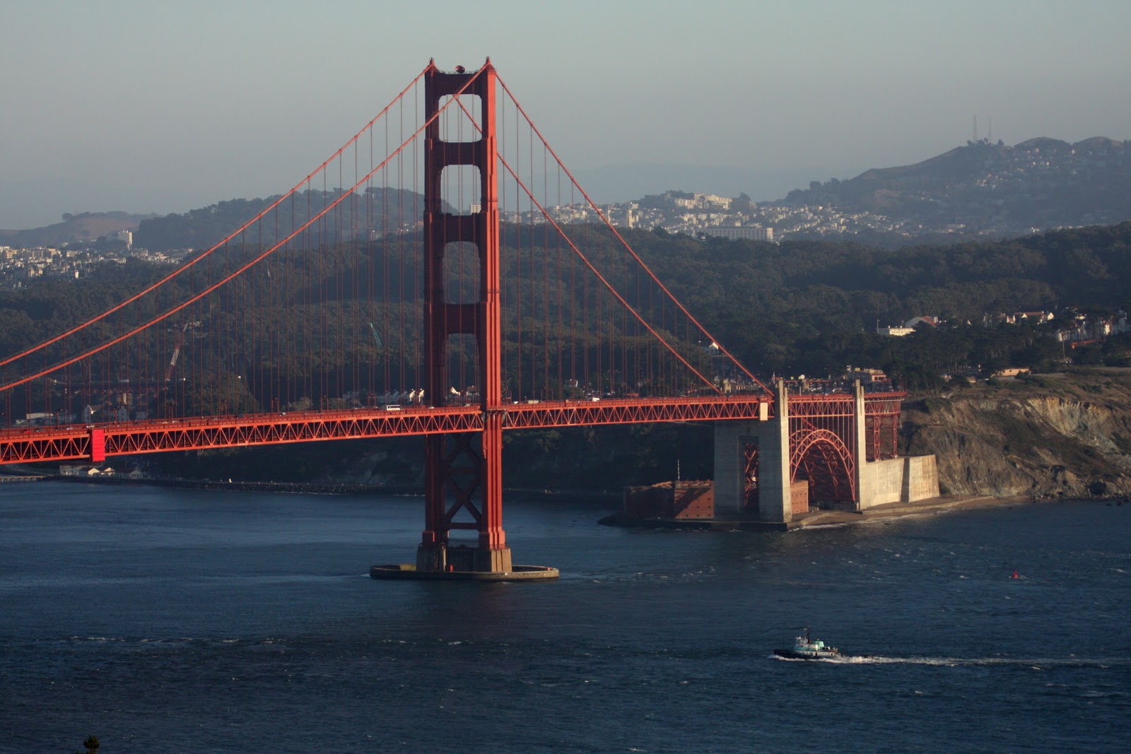 Miami Blue Butterfly: San Francisco's Golden Gate Bridge: A Study of Angles