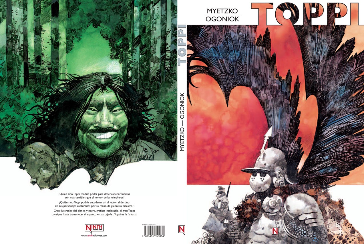 NINTH EDICIONES PUBLICARÁ A SERGIO TOPPI : Desde el Nibelheim
