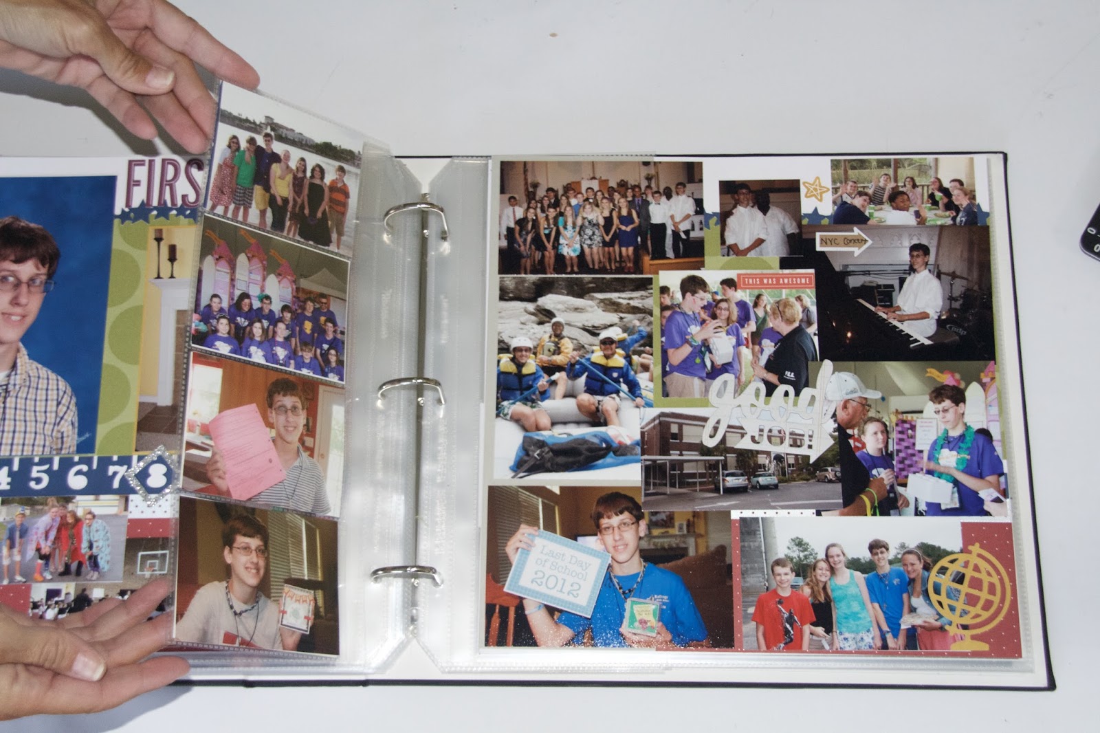 Scrapbook LIFE!: THROUGH THE YEARS SCHOOL ALBUM WORKSHOP