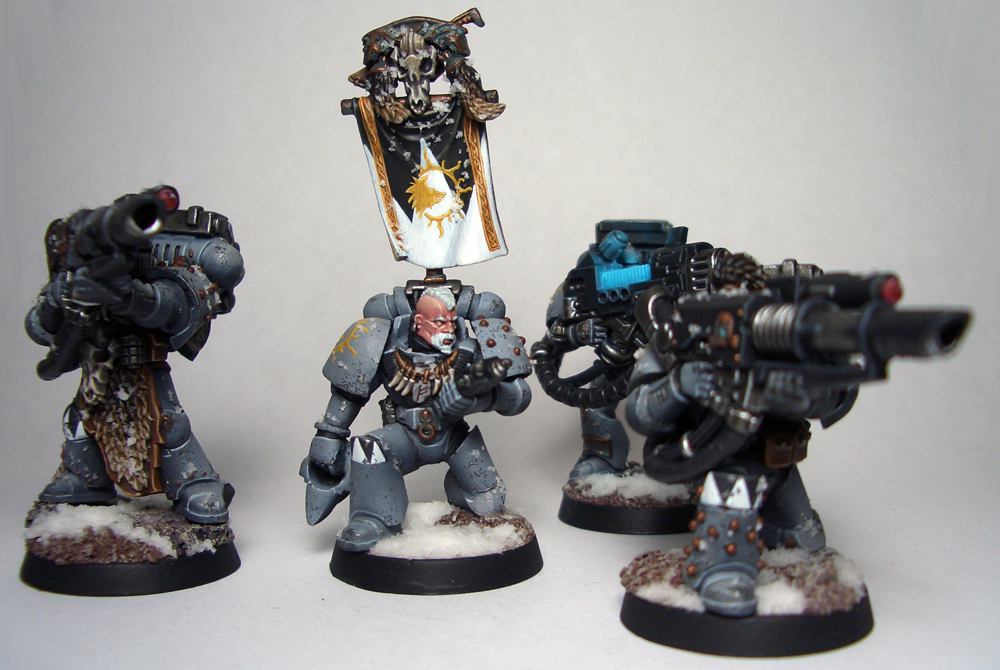 Drowned in Plastic: Space Wolf step-by-step part 4: Bronze, Leather ...