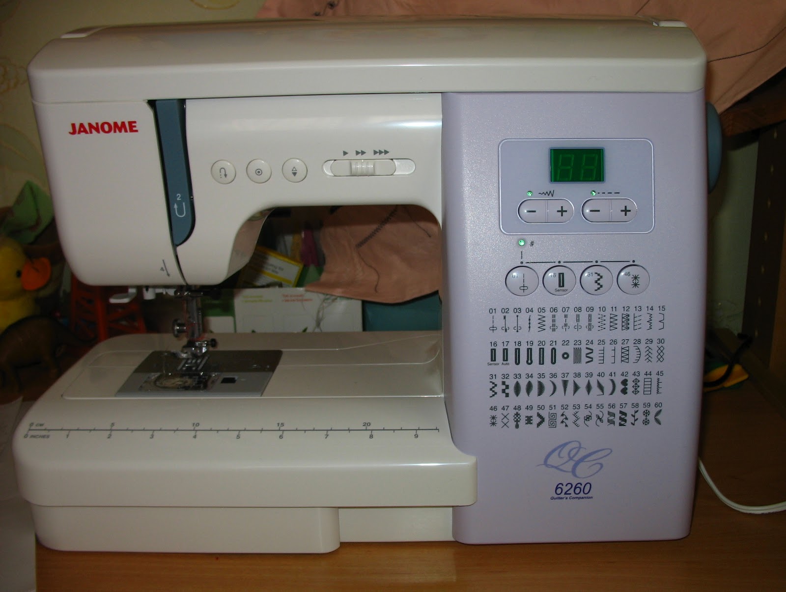 Начинаю творить: Швейная машина JANOME 6260 QC - она теперь моя!!))