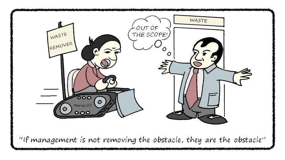 LEAN & SIX SIGMA & KAIZEN: Lean Cartoon: Management