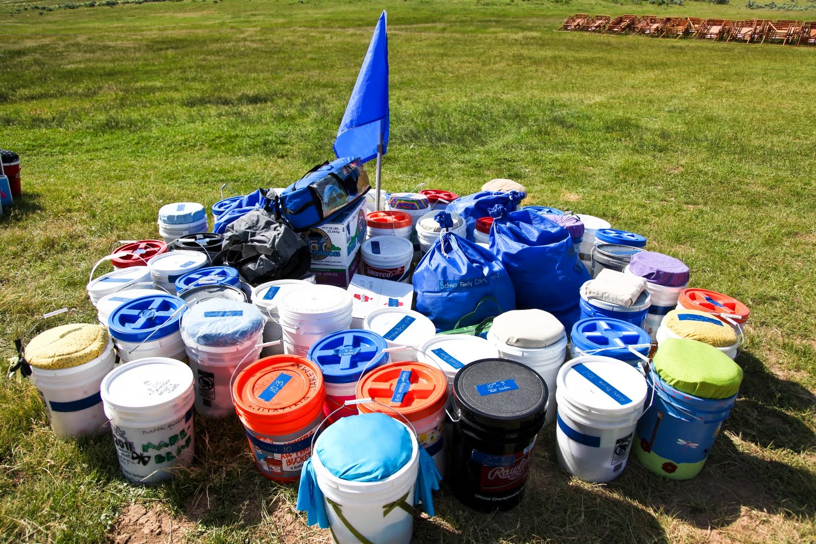 Billings East Stake Trek 2015: Buckets