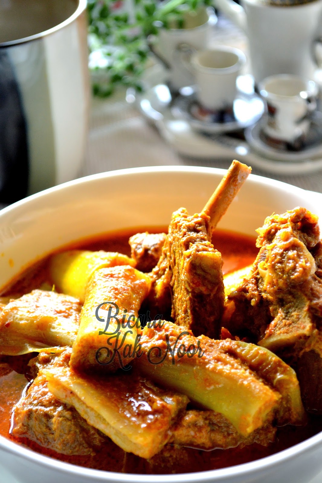 Gulai Kambing Batang Pisang Menu Menyengat Kedah Mari - Dapur Kak Noor