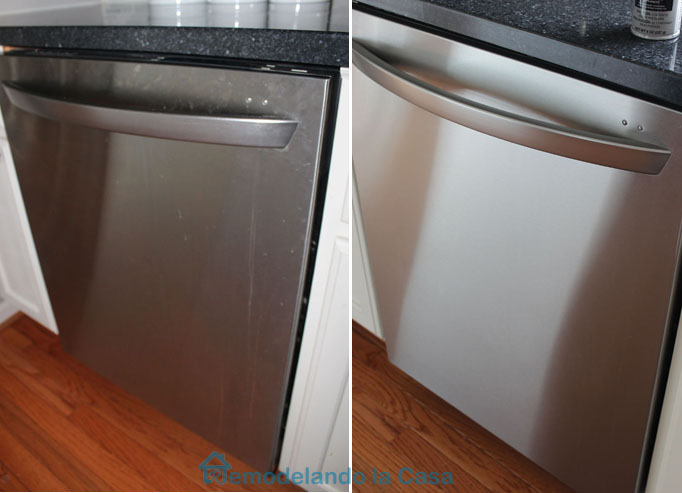 Best way to Clean your Stainless Steel Appliances - Remodelando la Casa
