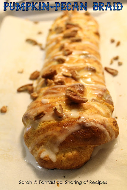 Fantastical Sharing of Recipes: Pumpkin Week: Pumpkin-Pecan Braid