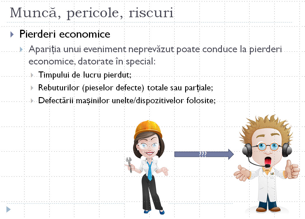 Safety (in) Knowledge: RISCURI MECANICE-CURS