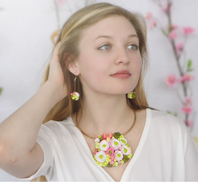 Beautiful Polymer Clay Earrings