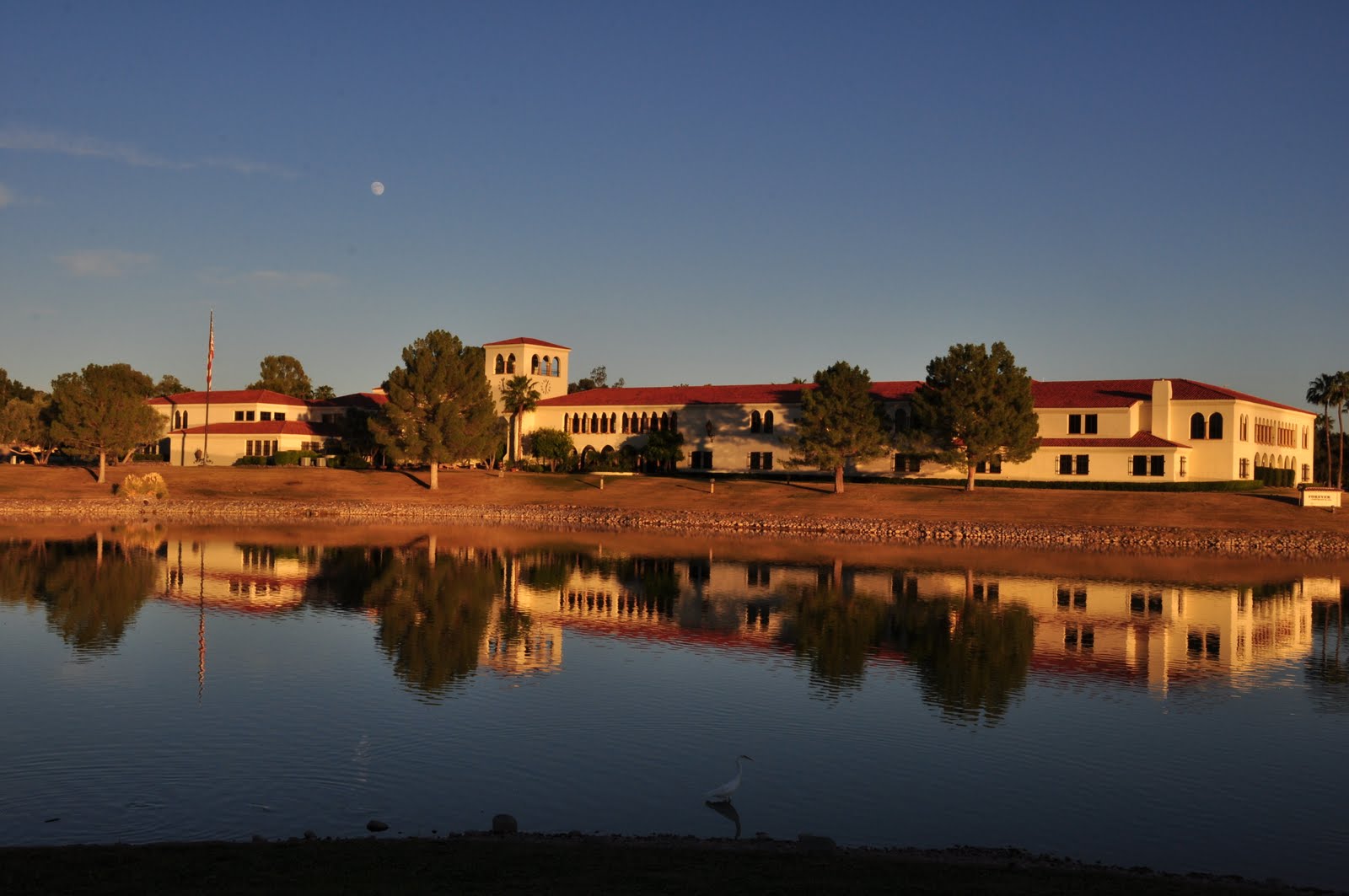 Scottsdale Daily Photo: Last light reflections on McCormick Ranch ...