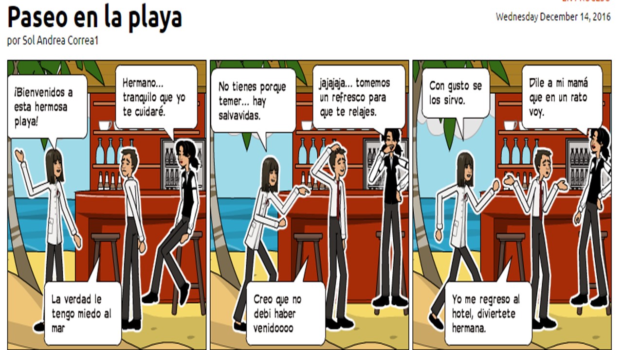 LOS VALORES ÉTICOS EN LA EDUCACIÓN PREESCOLAR: Tira Cómica