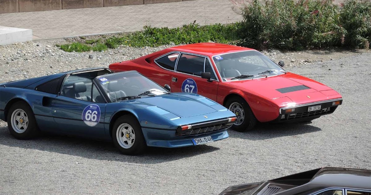 CarsINFashion Magazin: Dreimal Ferrari Rot in St. Moritz