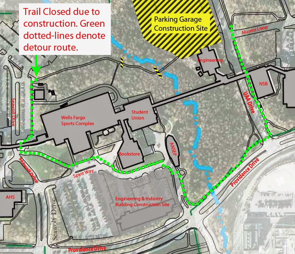 UAA Facilities & Campus Services: Parking Garage Construction and ...