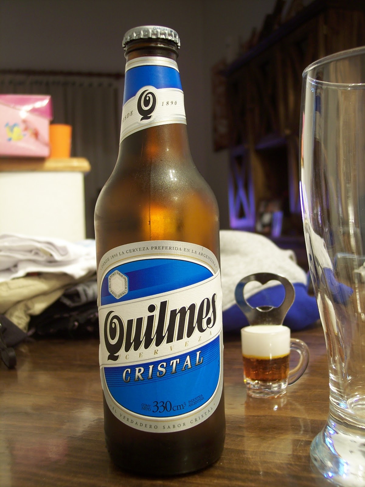 Cervezas que probé: Quilmes, Cristal