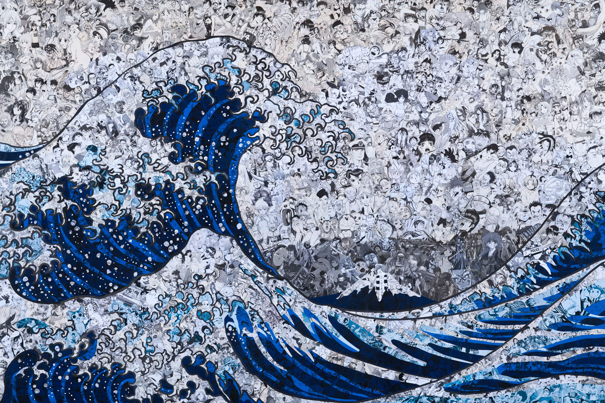 INSIDE THE ROCK POSTER FRAME BLOG: Mr Garcin The Great Wave Print