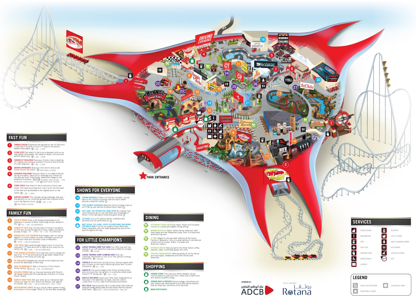 Ferrari World Abu Dhabi: o parque temático da Ferrari nos Emirados ...