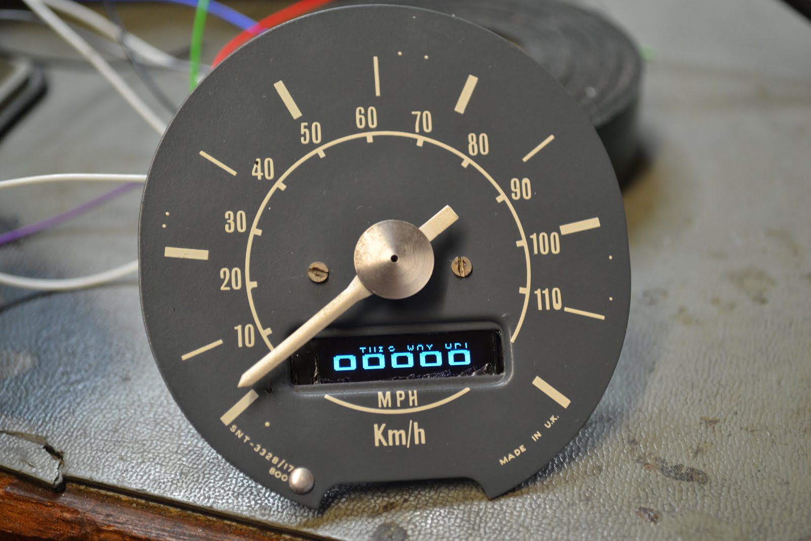 Doz' Blog: Classic Mini 1275GT Electronic GPS Speedometer and ...