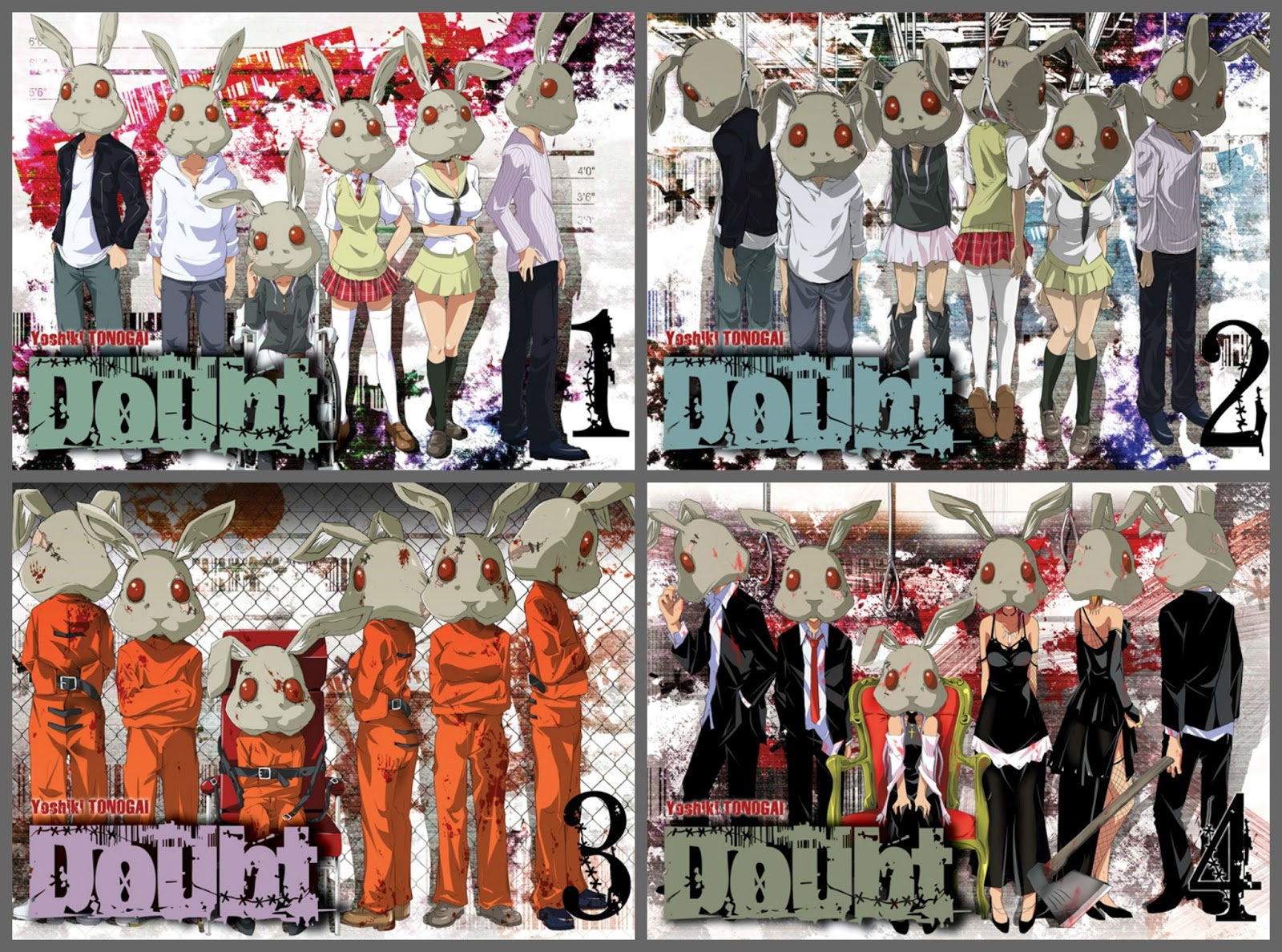 Au boulevard du livre: Doubt - Série - Yoshiki Tonogai
