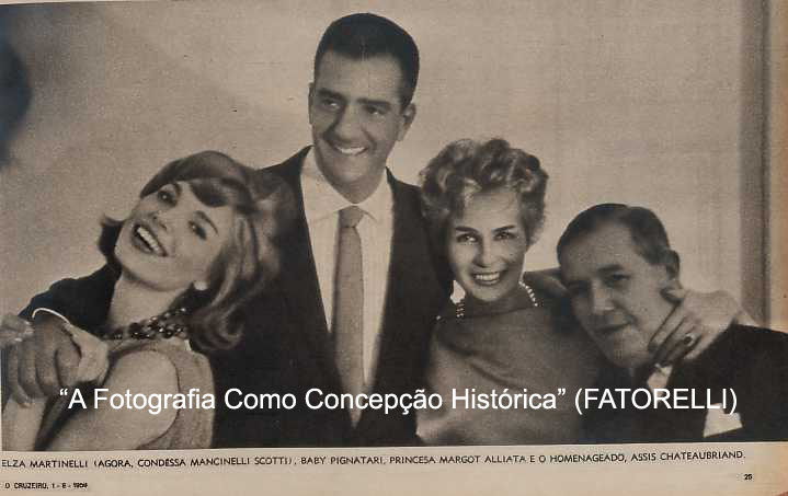 Carlos Fatorelli: Baby Pignatari em Roma: Mecenas do MASP