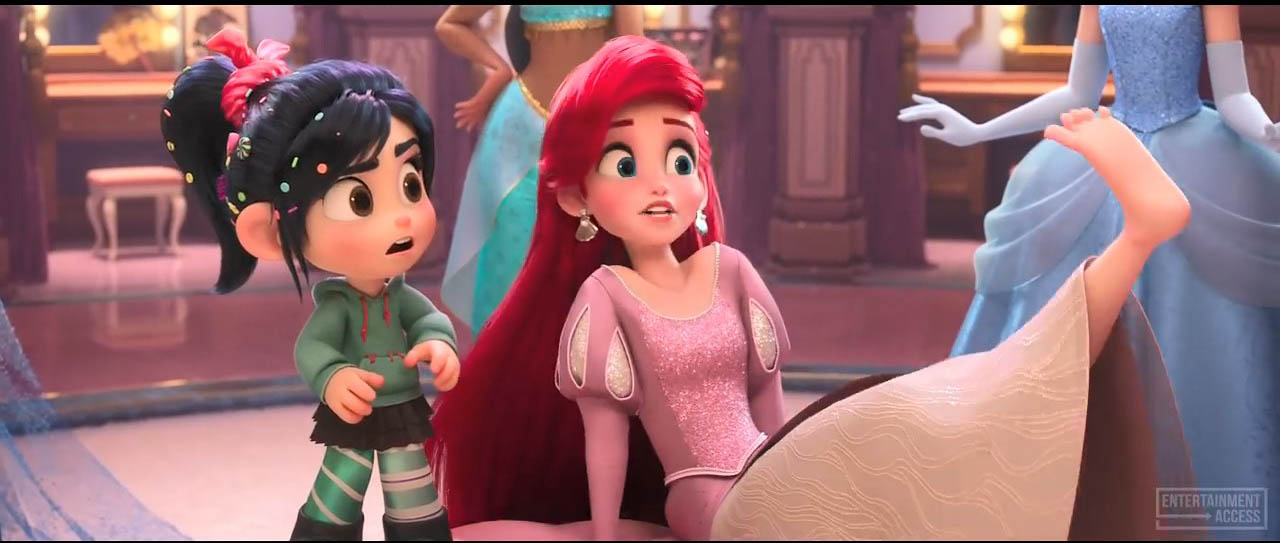 Anime Feet: Wreck It Ralph 2 Ralph Breaks The Internet : Ariel