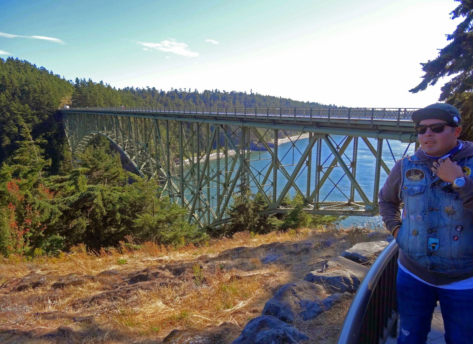 three quarter lids: Whidbey Island run w/ Troy - Washington State Aug 2014