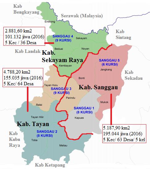 KangAtepAfia.com : Pemekaran Wilayah Kabupaten Sanggau