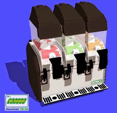 3d Model Retailink: Slushie Machine