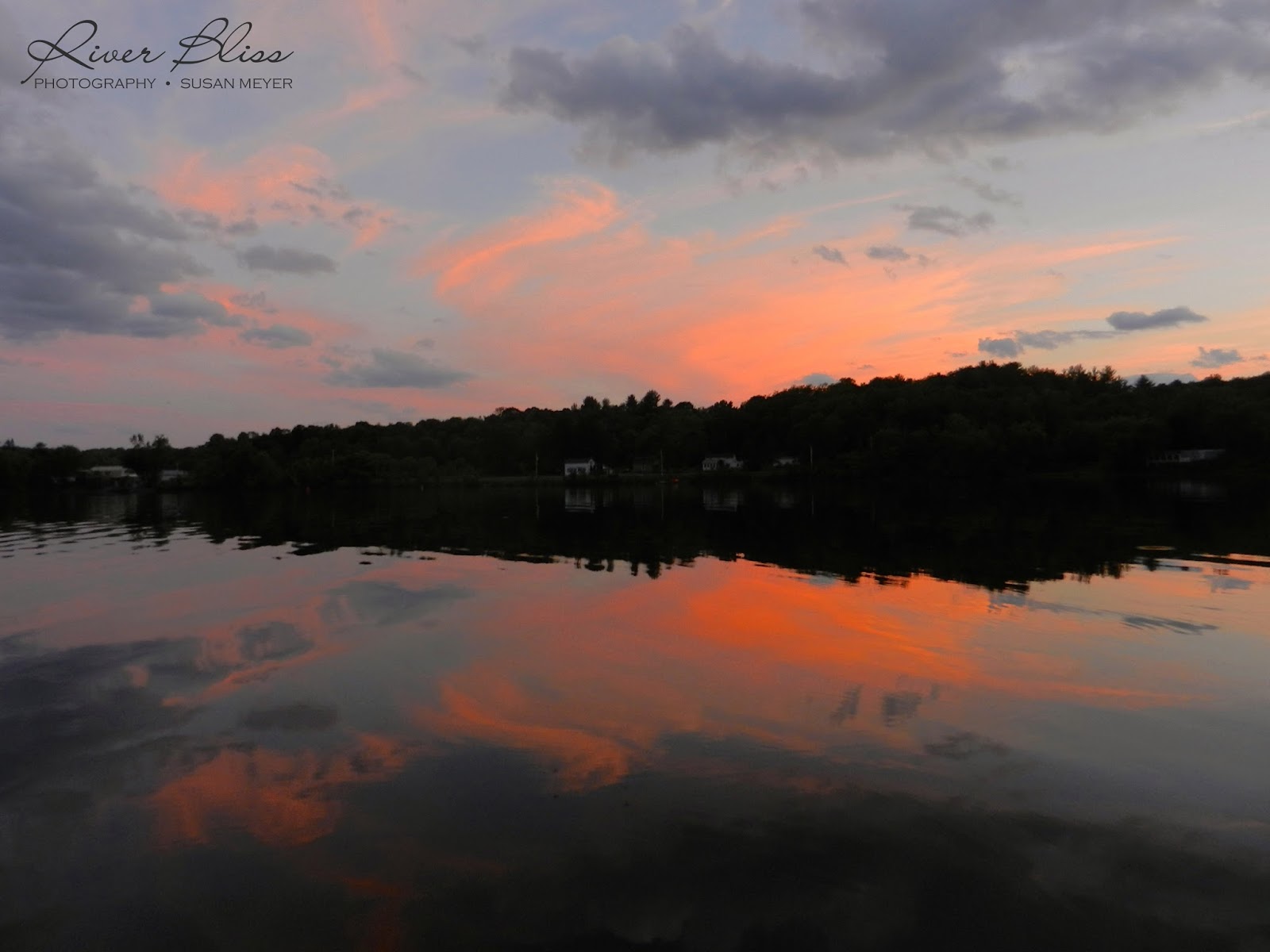 River Bliss: Floating Under the Moonless Sky