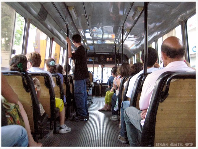 Put Faith First: People on a bus, God on a bus.