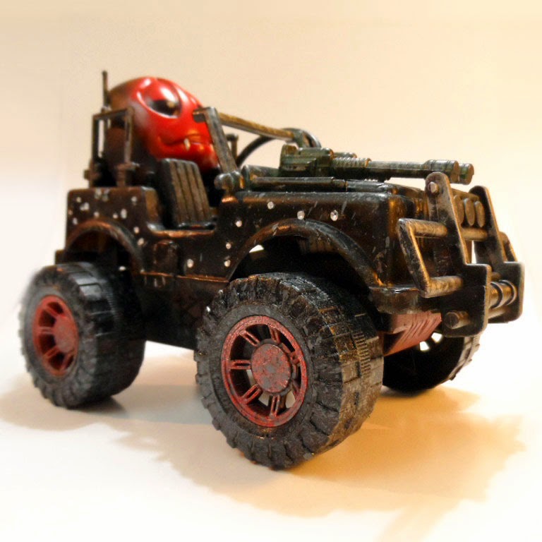 "TRE06: BloodWheels" - Custom by TOYSREVILART for "Blood Type Positive ...