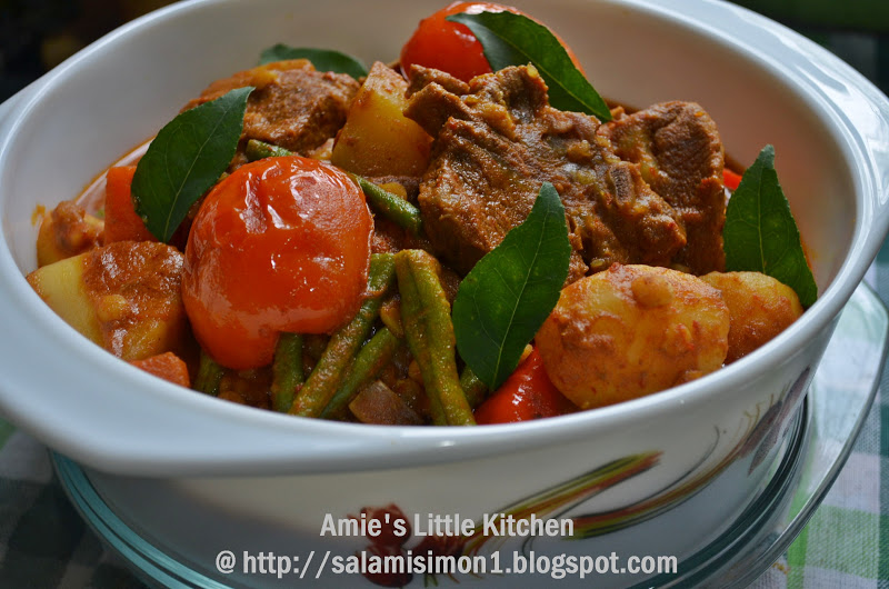 Dalca Daging Kambing (Lamb) - Amie's Little Kitchen