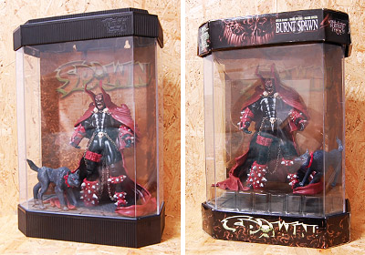 豪華なケース付き！バーントスポーンフィギュアは造形美を感じる