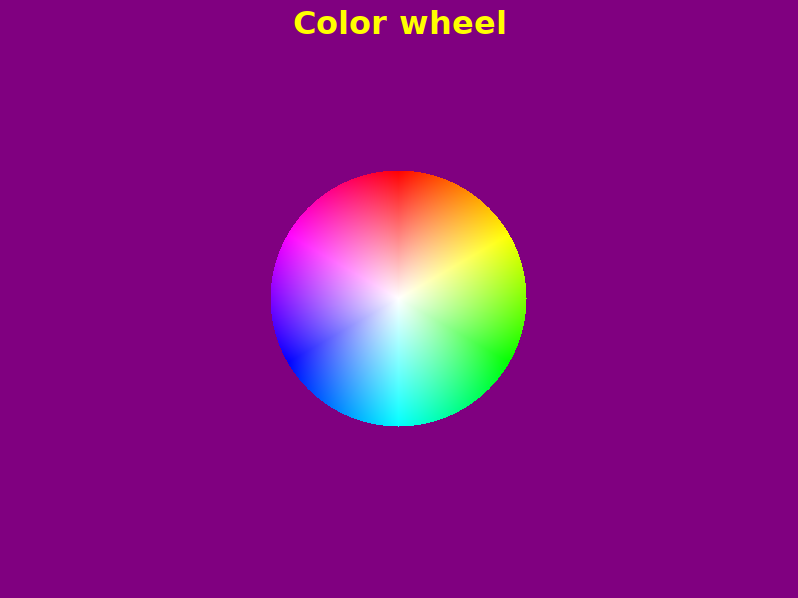 Color wheel - Rosetta Code