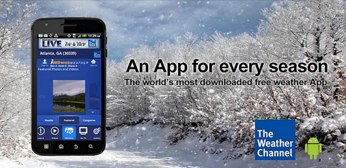 The Weather Channer, aplicación meteorológica para Android