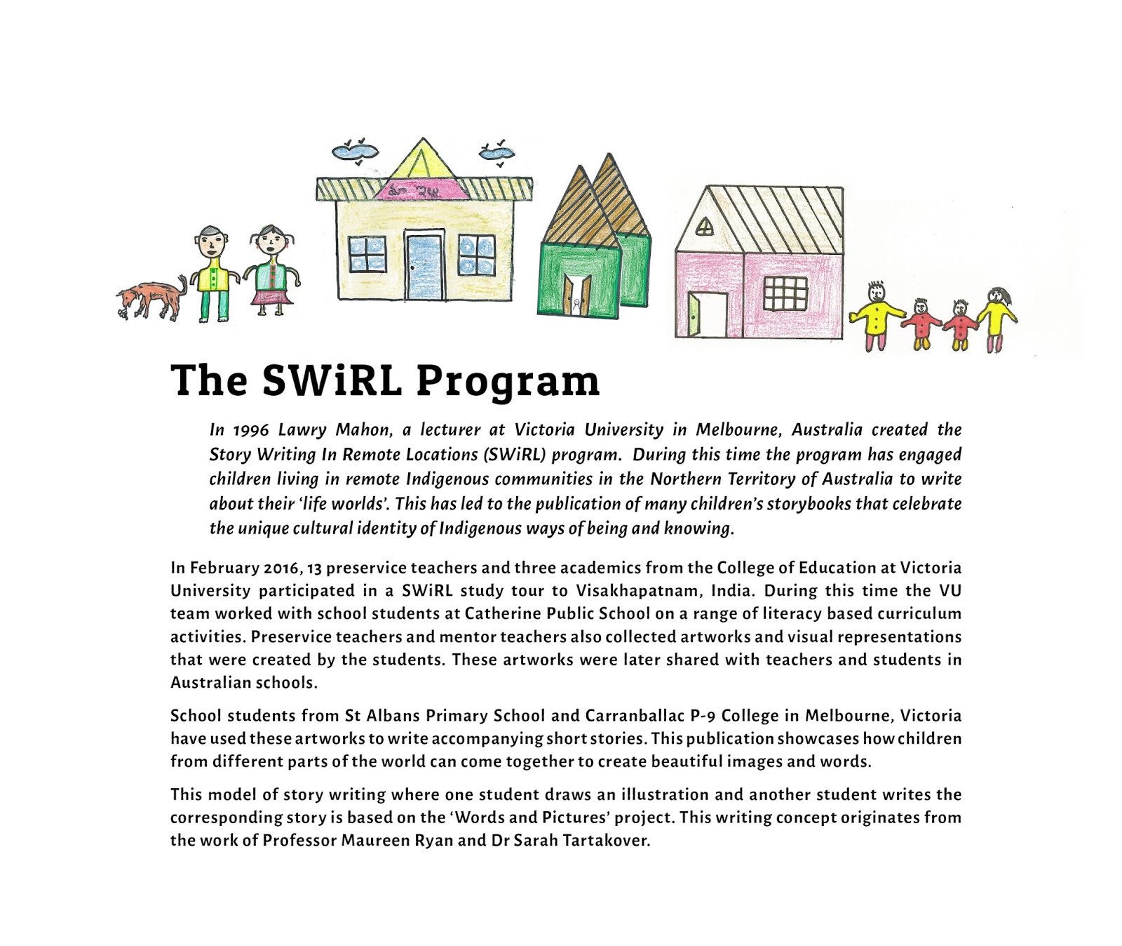 words and pictures: SWiRL book 1: Catherine Public School and St Albans ...