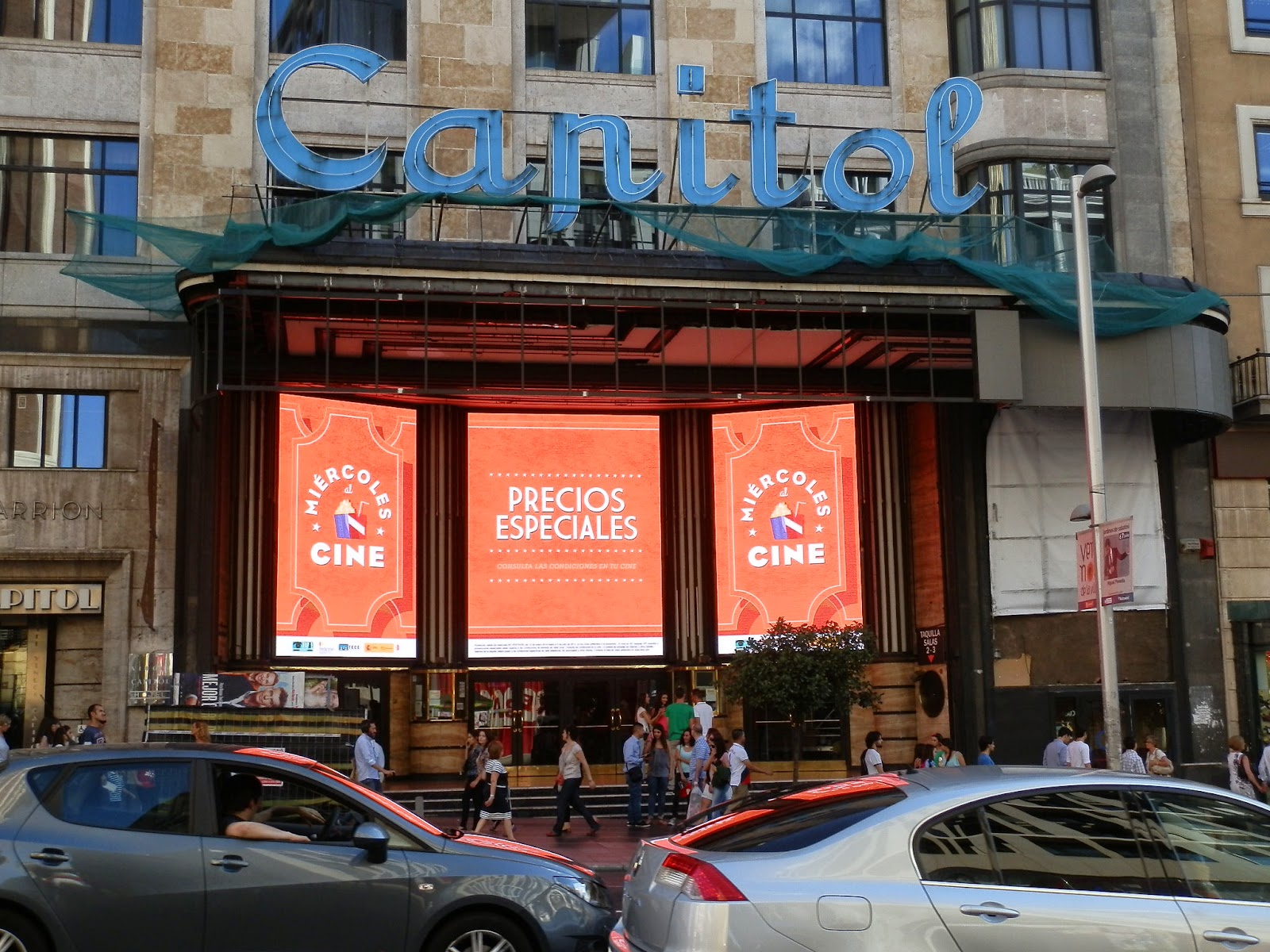 LOS CINES CAPITOL YA SON DIGITALES