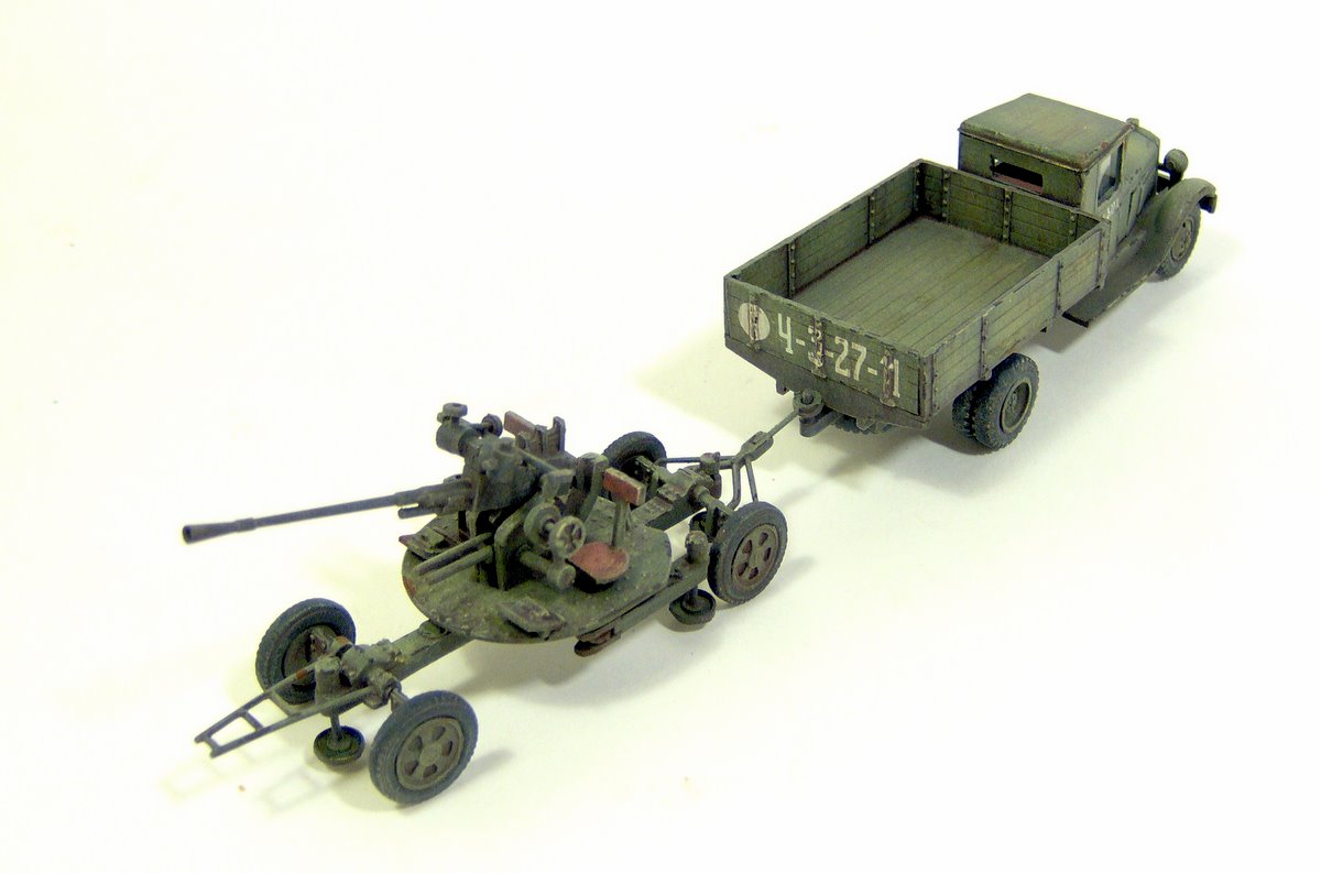 Gulumik Military Models: ZiS-5 with 61K AA gun 1/72 PST - Gallery