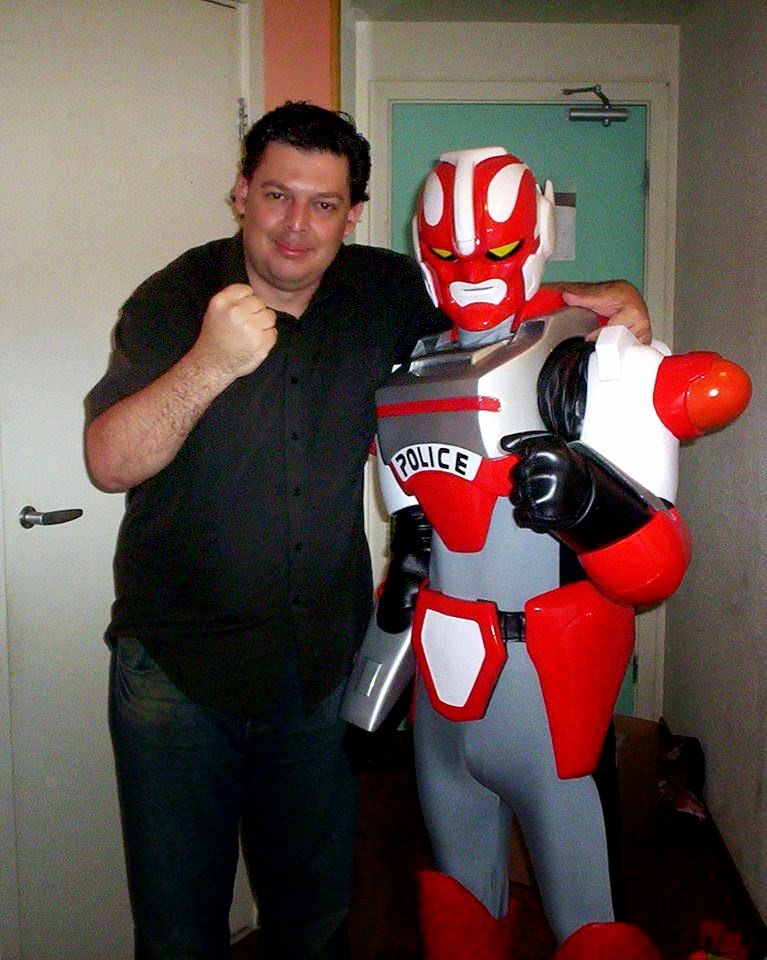 Web Reporter Herbert Bianchi com o Cybercop Júpiter