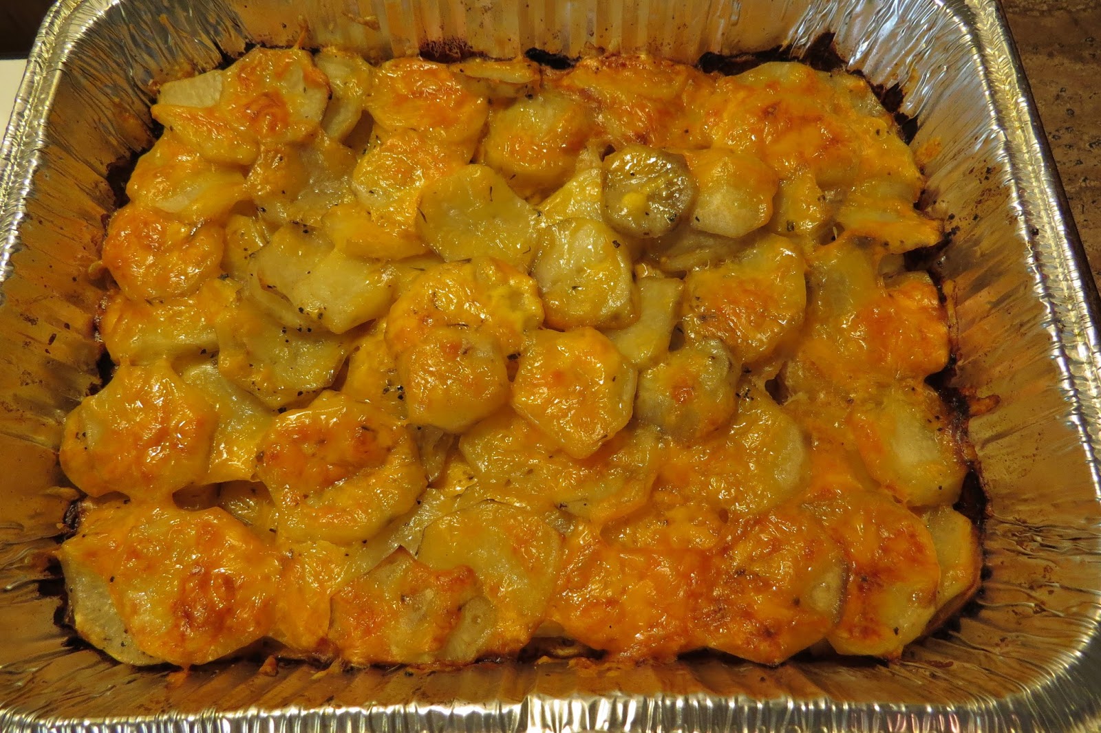 Light Scalloped Potatoes