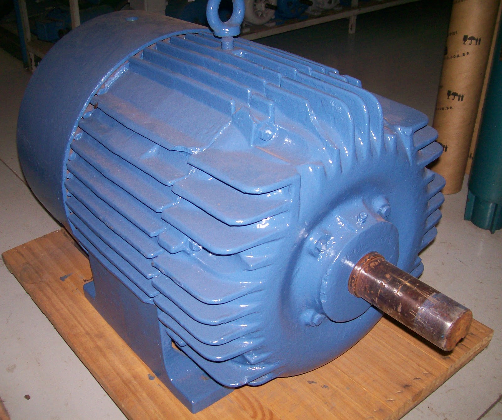 HP ELÉTRICA: Motor elétrico 60 cv, 4 polos, GE blindado