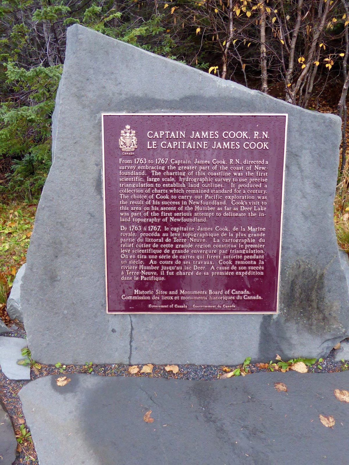 Photo-ops: Historic Figure: Captain James Cook - Corner Brook ...
