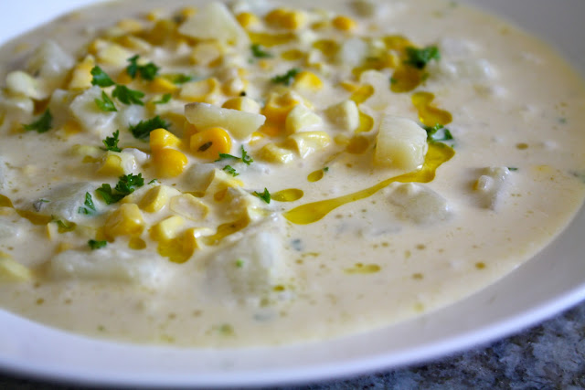 Sparrows & Spatulas: Sweet Home...Colorado: Sweet Corn Chowder